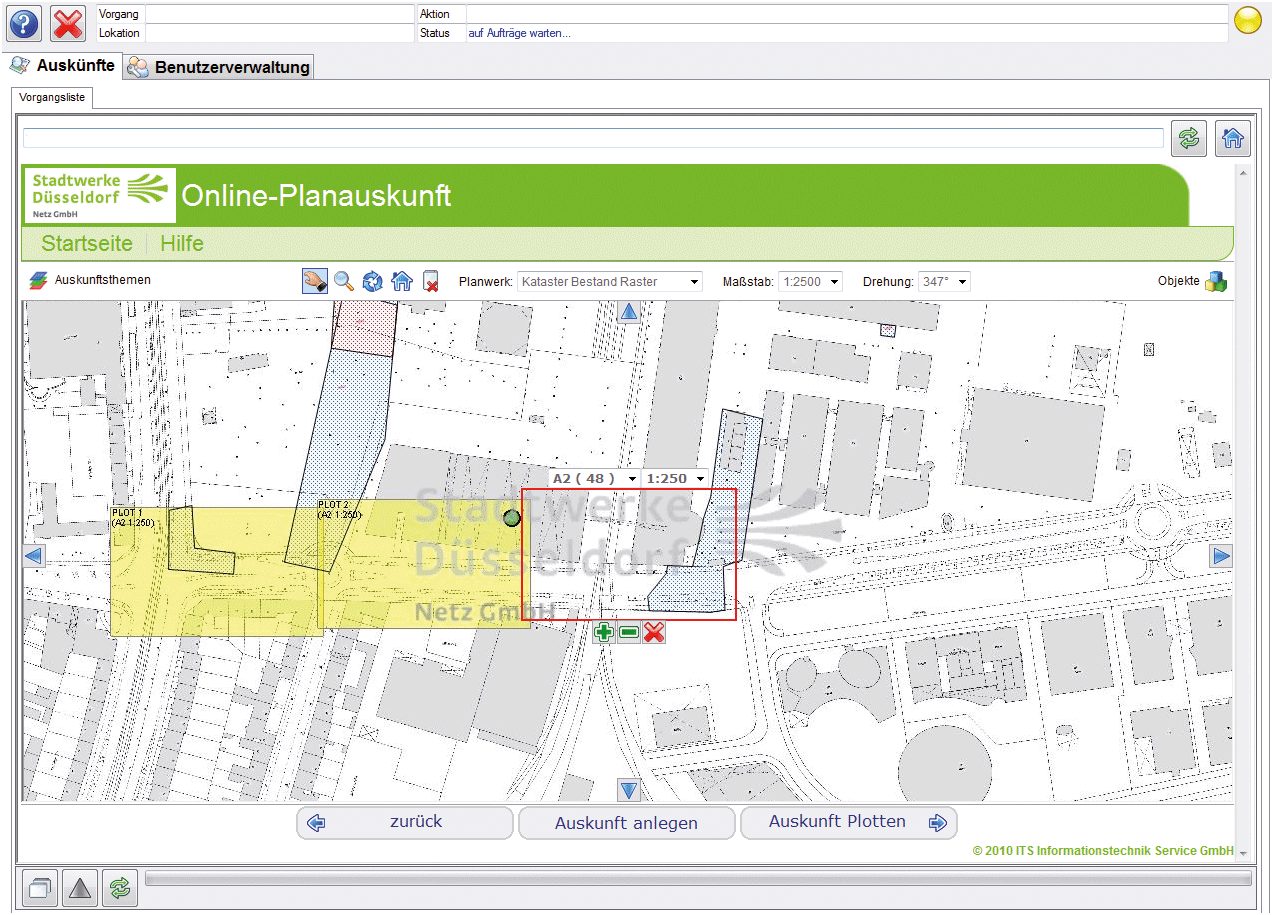 Stadtwerke Düsseldorf | Start der Online-Planauskunft mit Lovion MAPS - Lovion