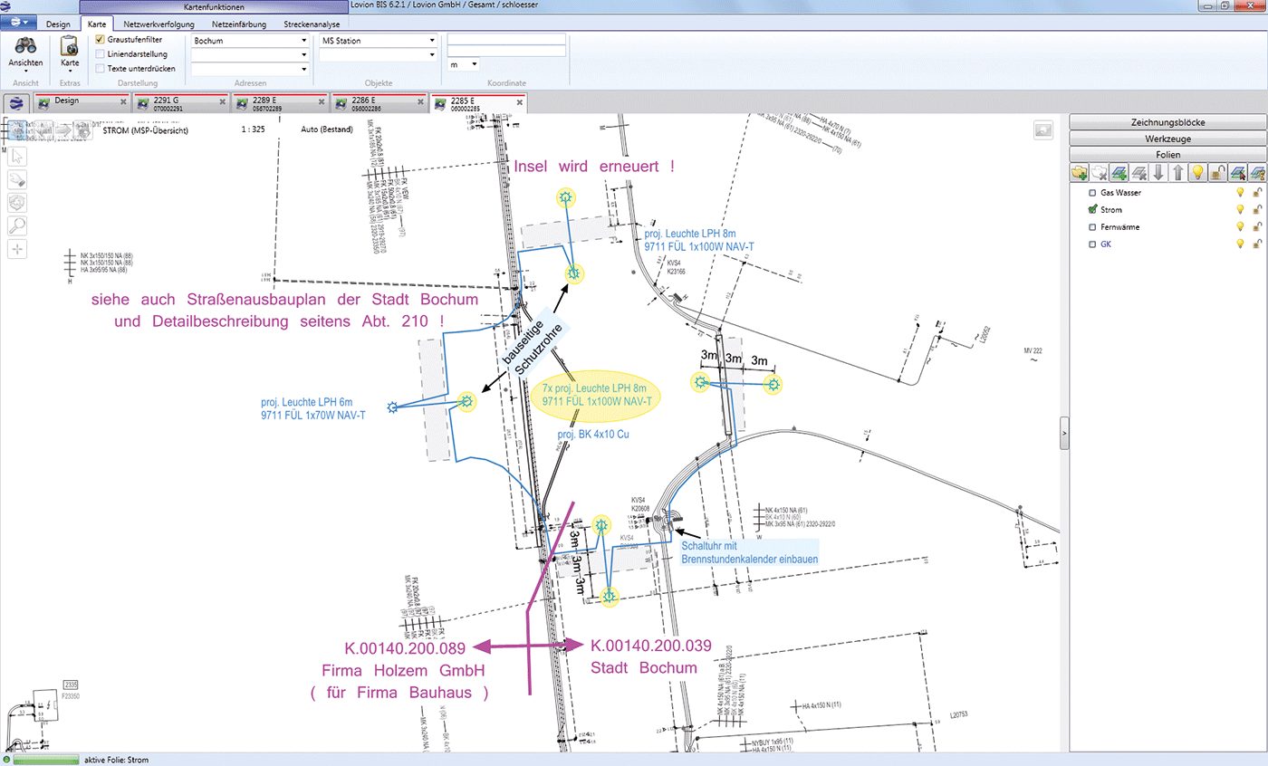 Stadtwerke Bochum | Planung in allen Sparten mit Lovion DESIGN - Lovion